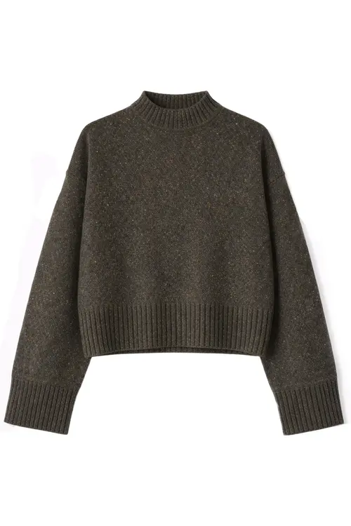VIR VITA Bettina Cashmere Sweater - Oak