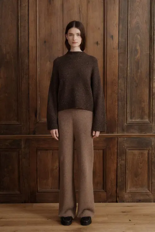 VIR VITA Bettina Cashmere Sweater - Oak