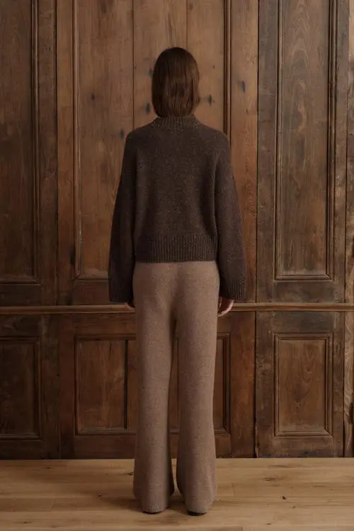 VIR VITA Bettina Cashmere Sweater - Oak