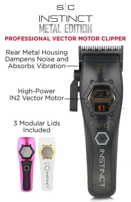 STYLECRAFT Instinct Metal Professional Cordless Hair Clipper