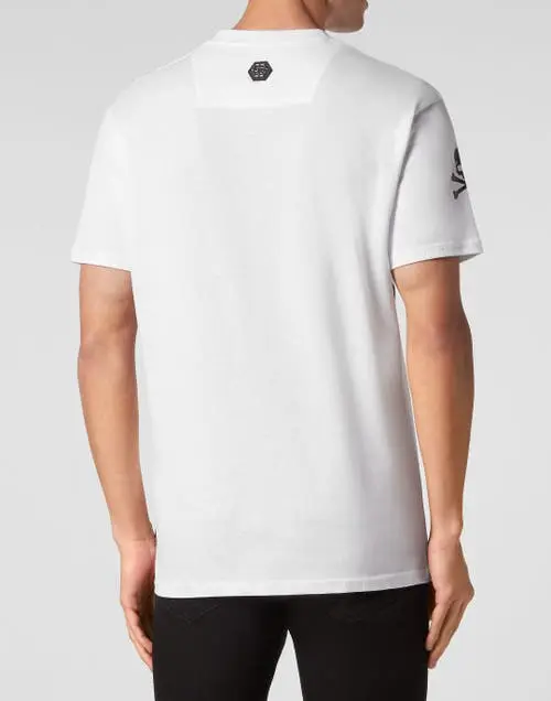 Philipp Plein T-shirt Round Neck Gothic Plein