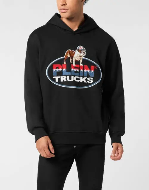 Philipp Plein Hoodie Sweatshirt Bulldog