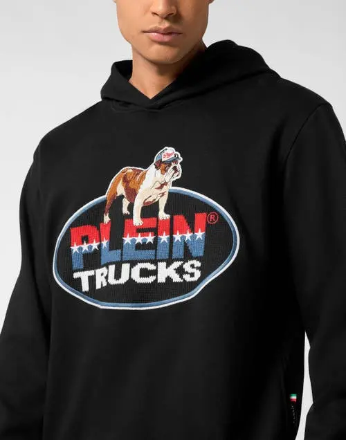 Philipp Plein Hoodie Sweatshirt Bulldog