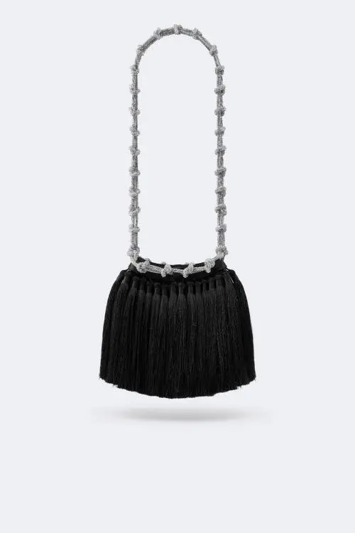 SIMONMILLER Tassel Evening Knotty Bag