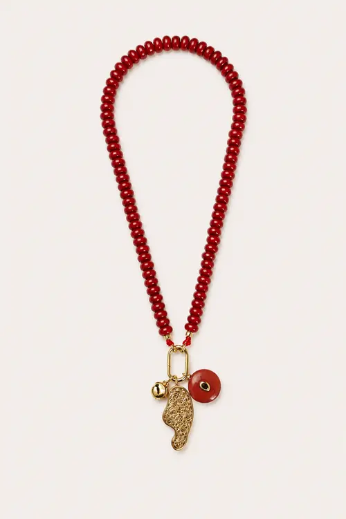 DANIELA MILLAN JEWELRY Simone Sculptural Charm Necklace