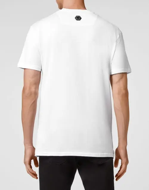 Philipp Plein T-shirt Round Neck Ss - White