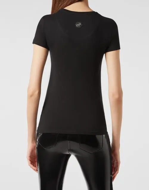 Philipp Plein T-shirt Round Neck Statement
