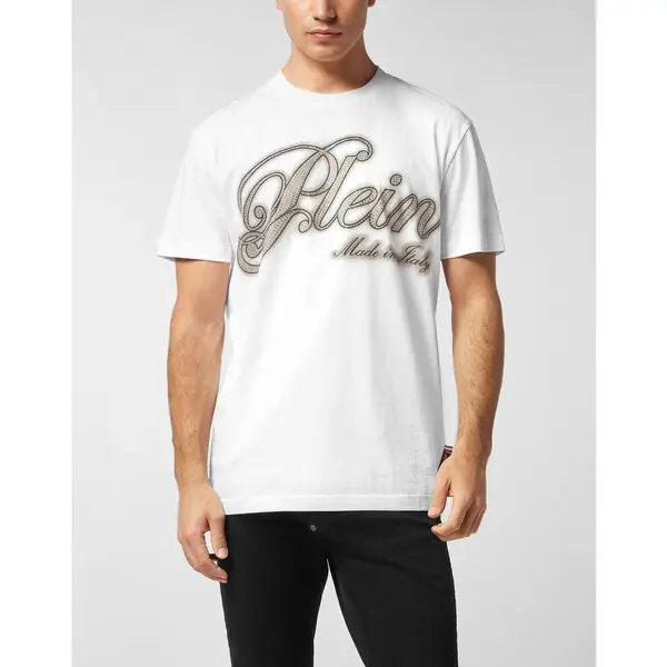 Philipp Plein T-shirt Round Neck Ss Signature