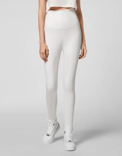 Philipp Plein Leggings - Cream
