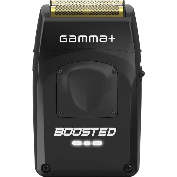 GAMMA + Boosted Cordless Double Foil Shaver - Black