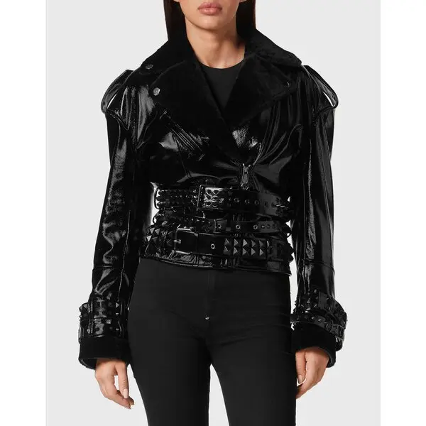 Philipp Plein Leather Jacket