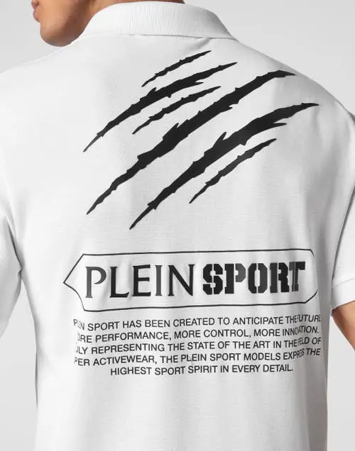 PLEIN SPORT Polo Shirt Scratch