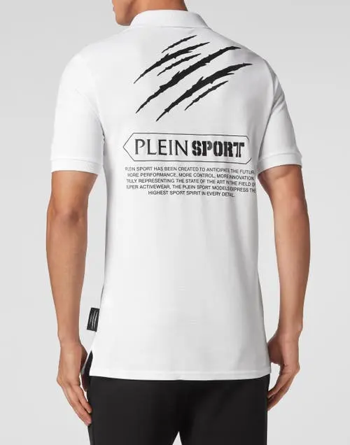 PLEIN SPORT Polo Shirt Scratch