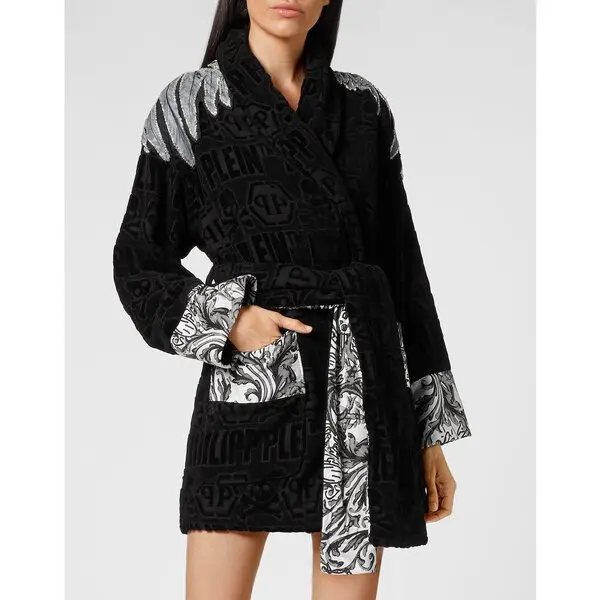 Philipp Plein Bathrobe Eagle