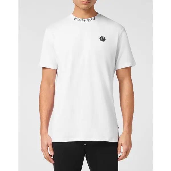Philipp Plein T-shirt Round Neck Ss - White