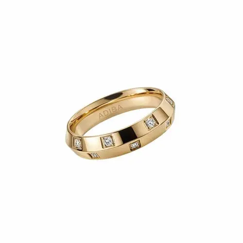 ADIBA Luminous Elegance Band Ring