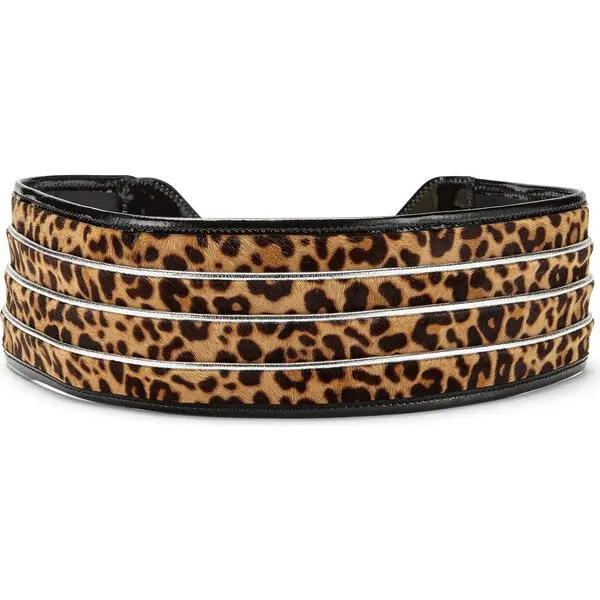 Philipp Plein Belt Leopard