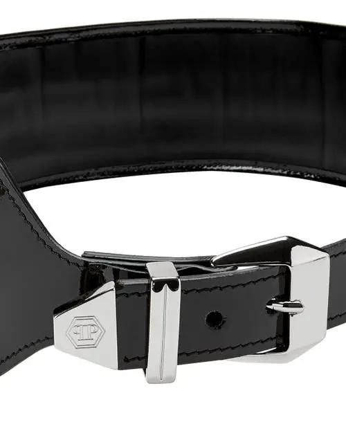 Philipp Plein Belt Leopard