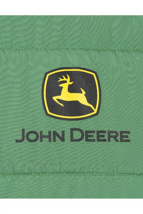 JOHN DEERE Quilted Hooded Puffer Jacket