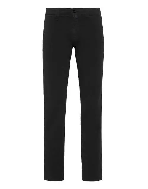 BILLIONAIRE Trousers Chinos Fit - Black