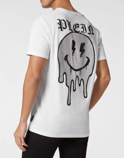 Philipp Plein T-shirt Round Neck Ss Smile