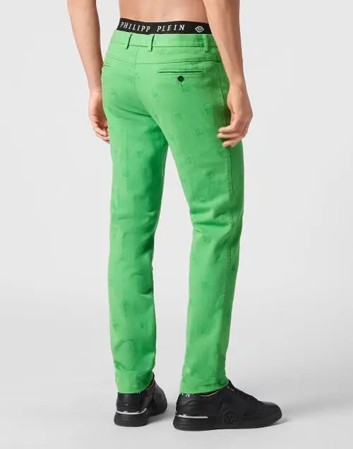 Philipp Plein Chinos Trousers Skull