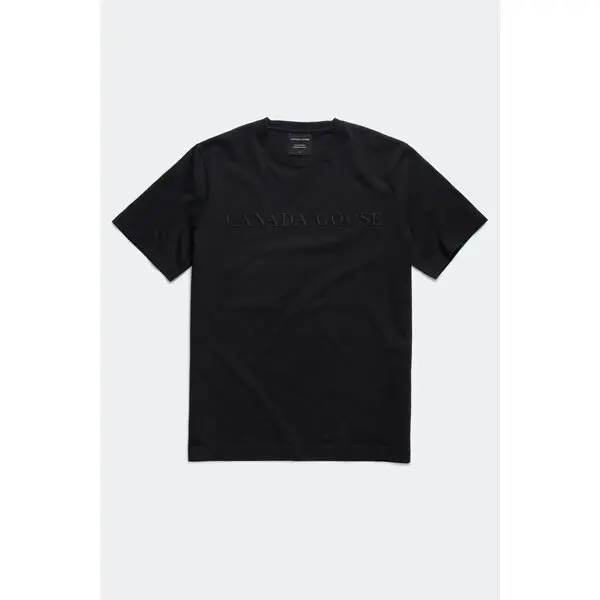 Canada Goose Vantage Embroidered T-shirt - Black