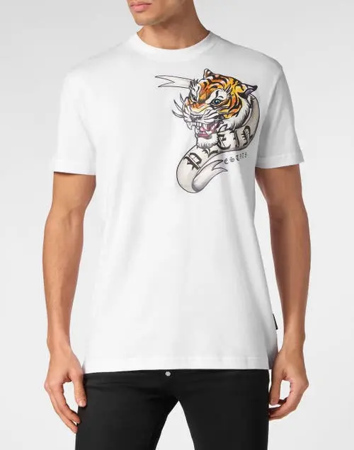 Philipp Plein T-shirt Round Neck Tattoo