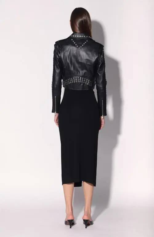 Walter Baker Avery Studded Leather Jacket