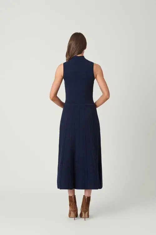 Shoshanna Eldridge Cable Knit Carmen Dress