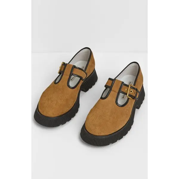Charlotte Stone Remi Mary Jane Platform Loafer