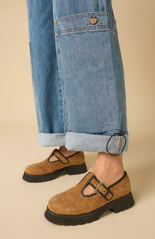 Charlotte Stone Remi Mary Jane Platform Loafer