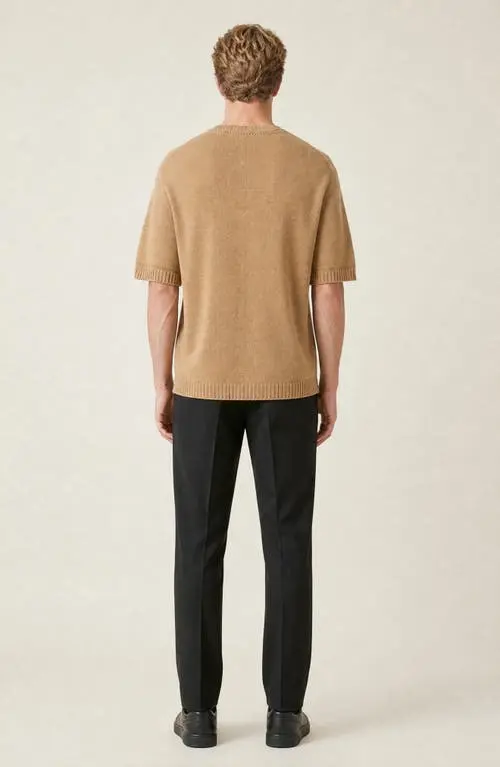 MODENAIRE Lightweight Knit Crewneck Sweater