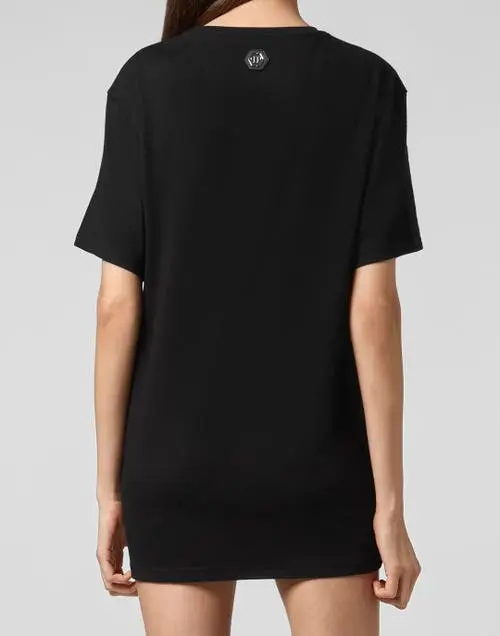 Philipp Plein T-shirt Round Neck Ss Pp1978