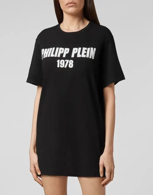 Philipp Plein T-shirt Round Neck Ss Pp1978