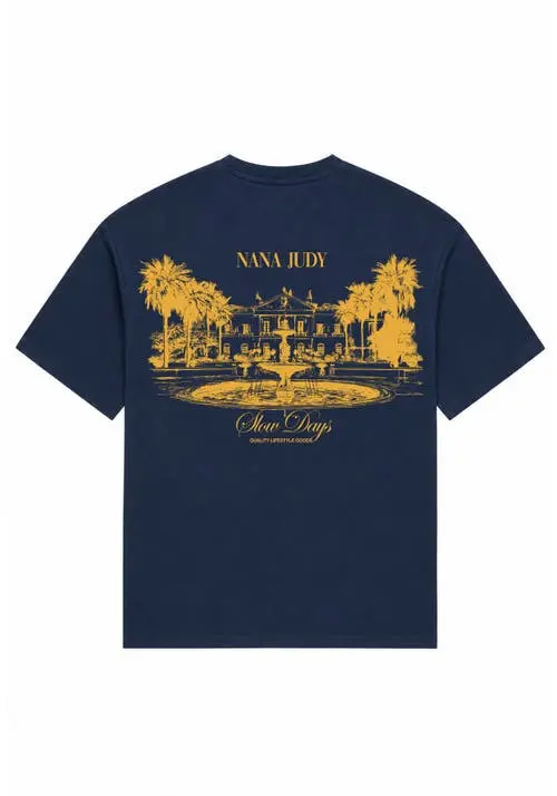 NANA JUDY Manoir Tee - Navy