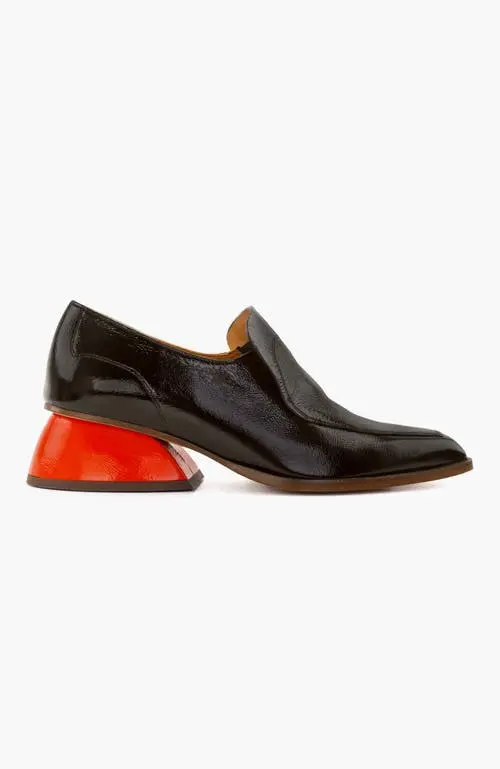 Chie Mihara Patent Leather Elastic-strap Pump
