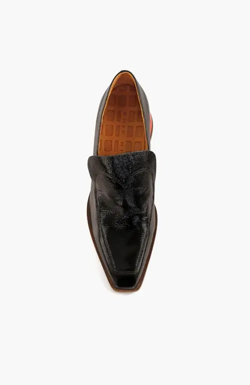 Chie Mihara Patent Leather Elastic-strap Pump