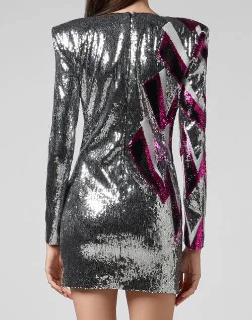 Philipp Plein Short Dress Thunder