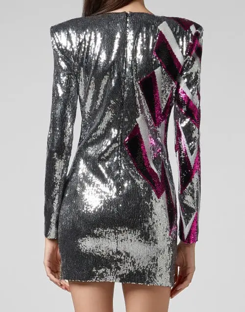 Philipp Plein Short Dress Thunder