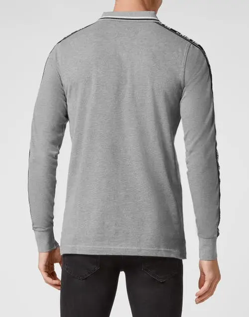 Philipp Plein Polo Shirt Ls - Grey