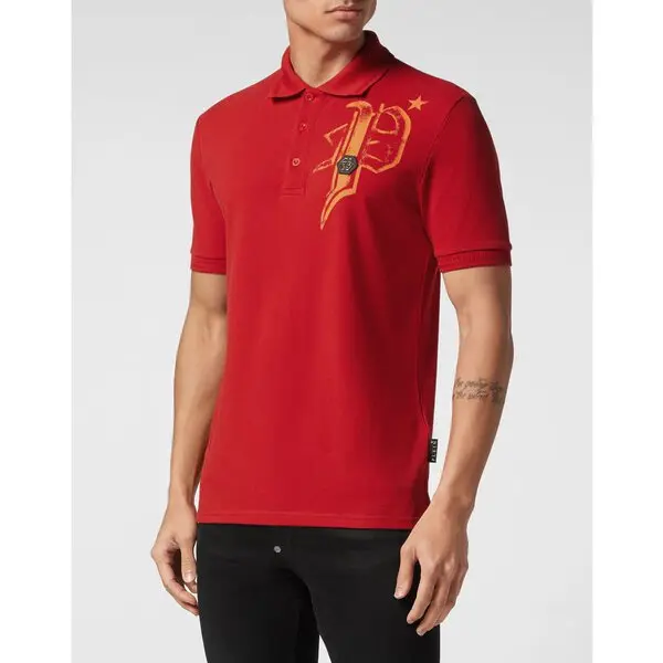 Philipp Plein Polo Shirt Skull&bones