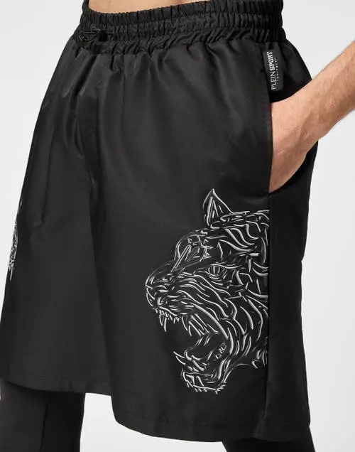 PLEIN SPORT Running Pants Tiger