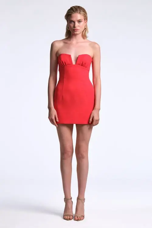Bcbgmaxazria Ramone Dress - Orange