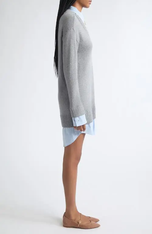 Cinq À Sept Santina Mixed Media Sweater