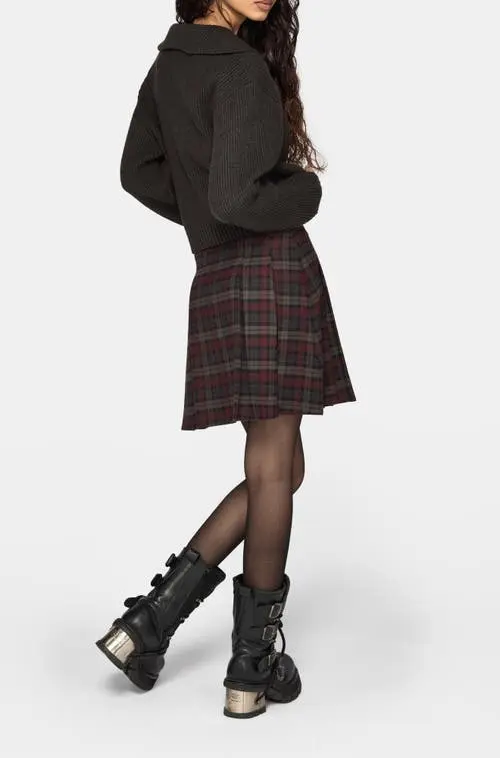 DISTURBIA Margaux Collar Cardigan