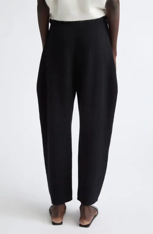 LISA YANG Barrel Wool & Cashmere Trousers
