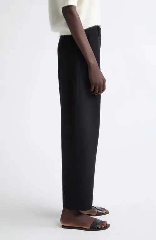 LISA YANG Barrel Wool & Cashmere Trousers