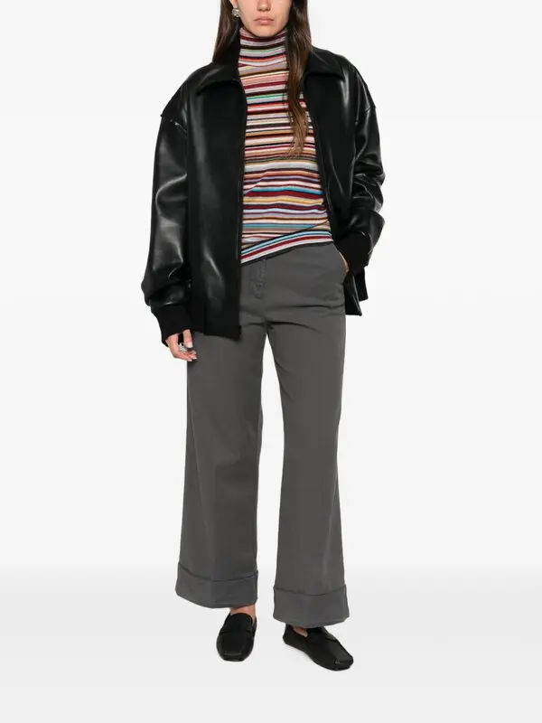 Paul Smith Signature Stripe Roll Neck Sweater