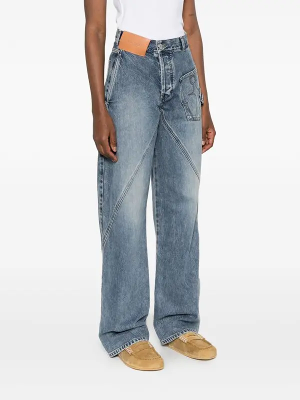 JW Anderson Twisted Denim Jeans